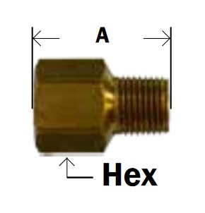 Double Compression Male Adapter On SC Fastening Systems