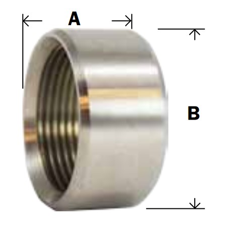 Stainless Steel Half Coupling On SC Fastening Systems