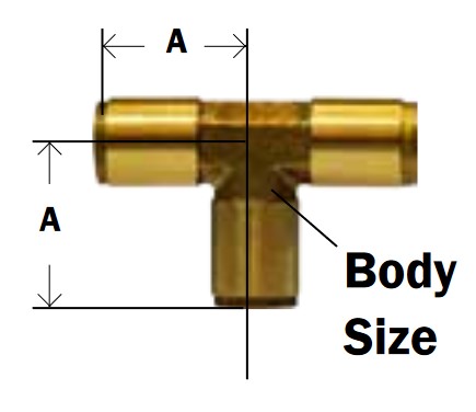 Push-to-Connect Union Tee On SC Fastening Systems