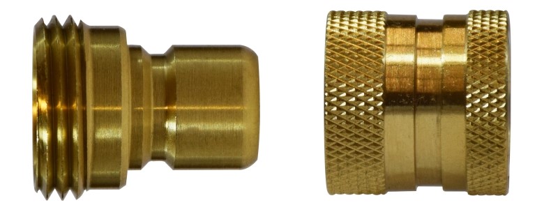 Quick Disconnect Garden Hose Couplers On SC Fastening Systems